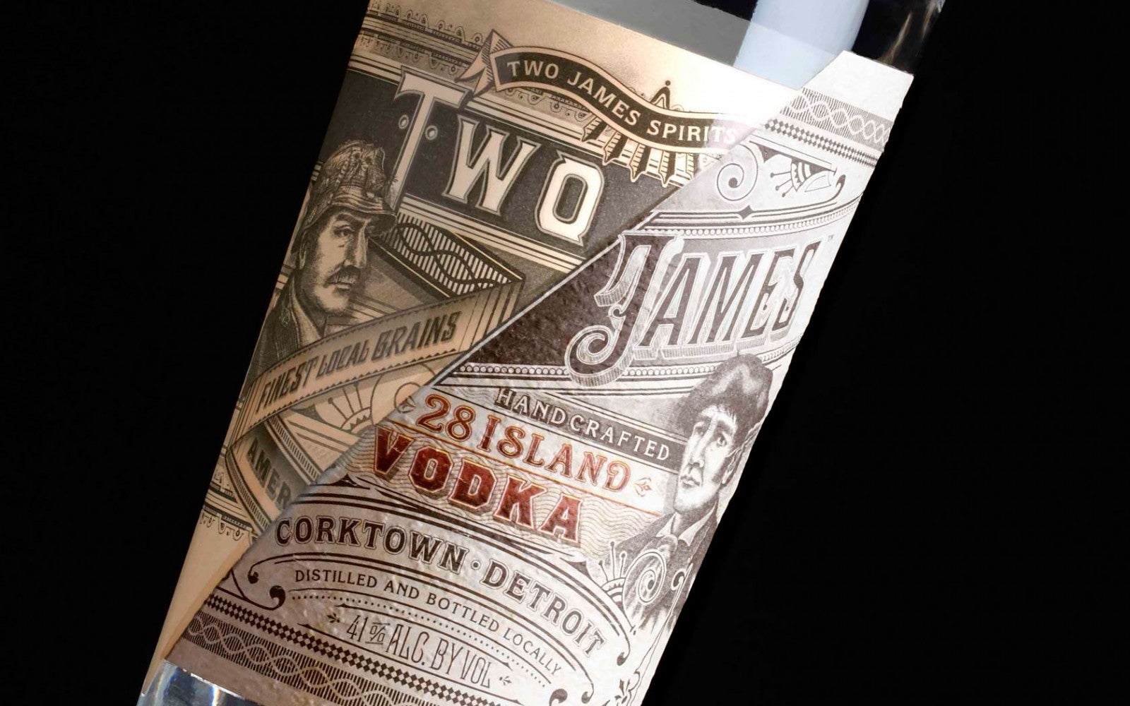 Two James 28 Island Vodka 750ml | Provisions